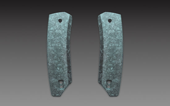Mint Blue Crystalized Ti Scales – OneTrackMind